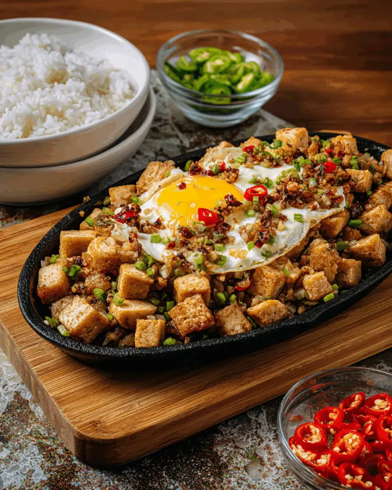 Crispy Tofu Sisig