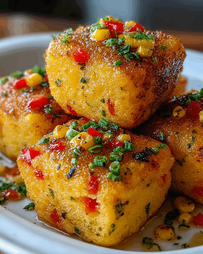 Southern-Style Honey Butter Cornbread Poppers