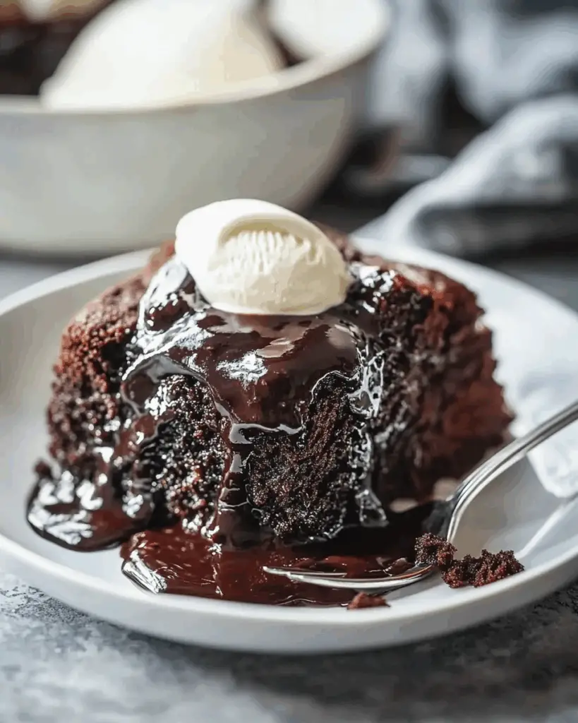 Hot Fudge Cake