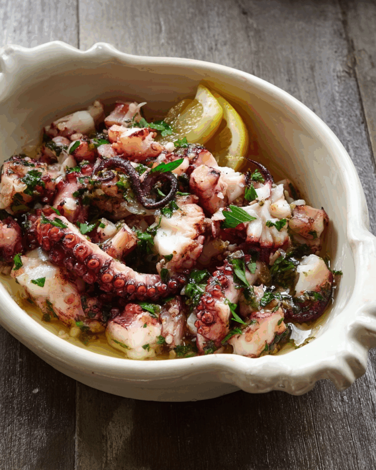 Marinated Octopus (Insalata di Polpo)
