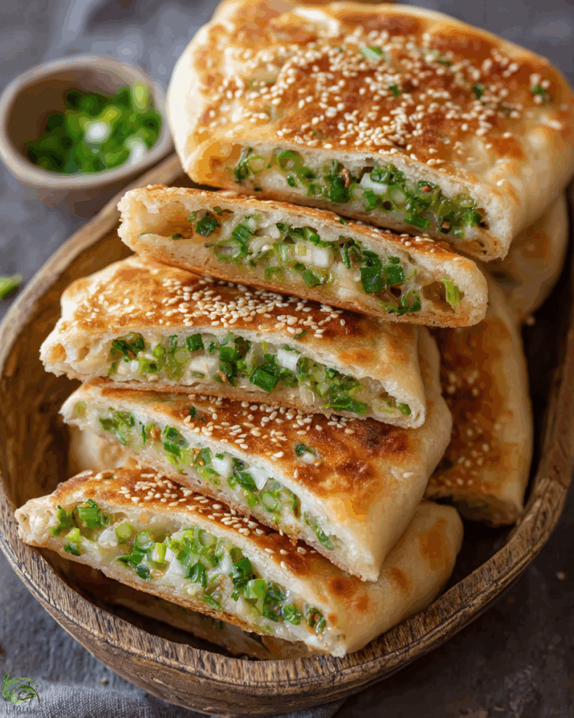 Green Onion Shao Bing