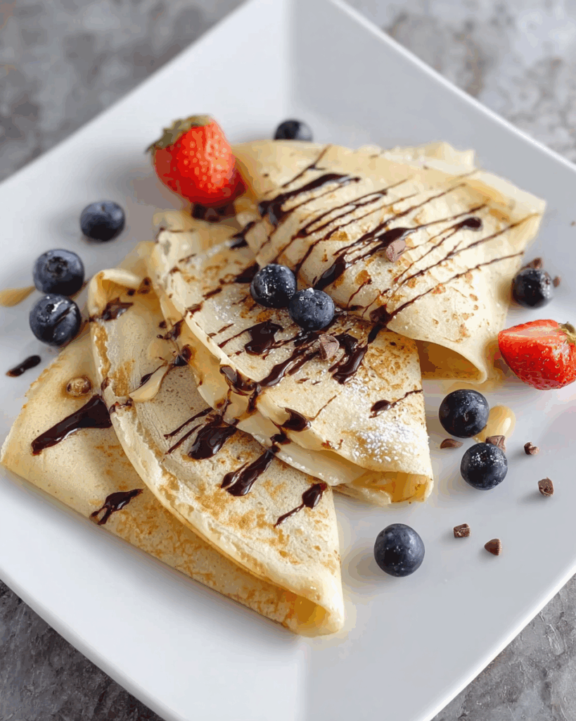 Healthy Protein Crepes