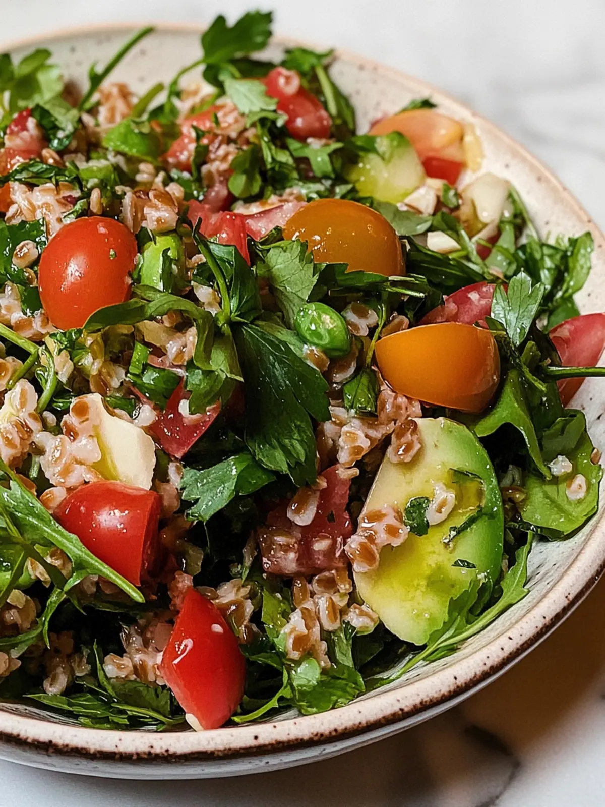Delicious Charlie Bird's Farro Salad Ready in 45 Minutes