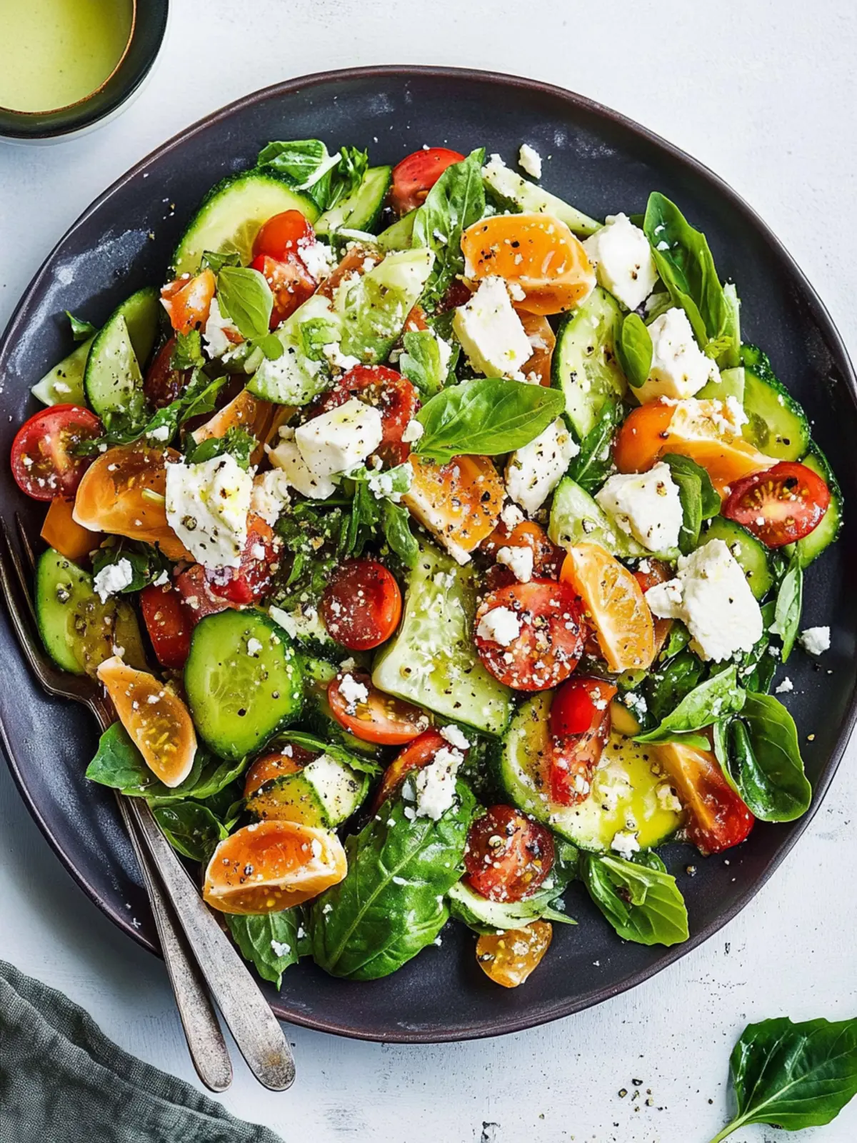 Ultimate Summer Loving All-In Salad with Smoked Salmon