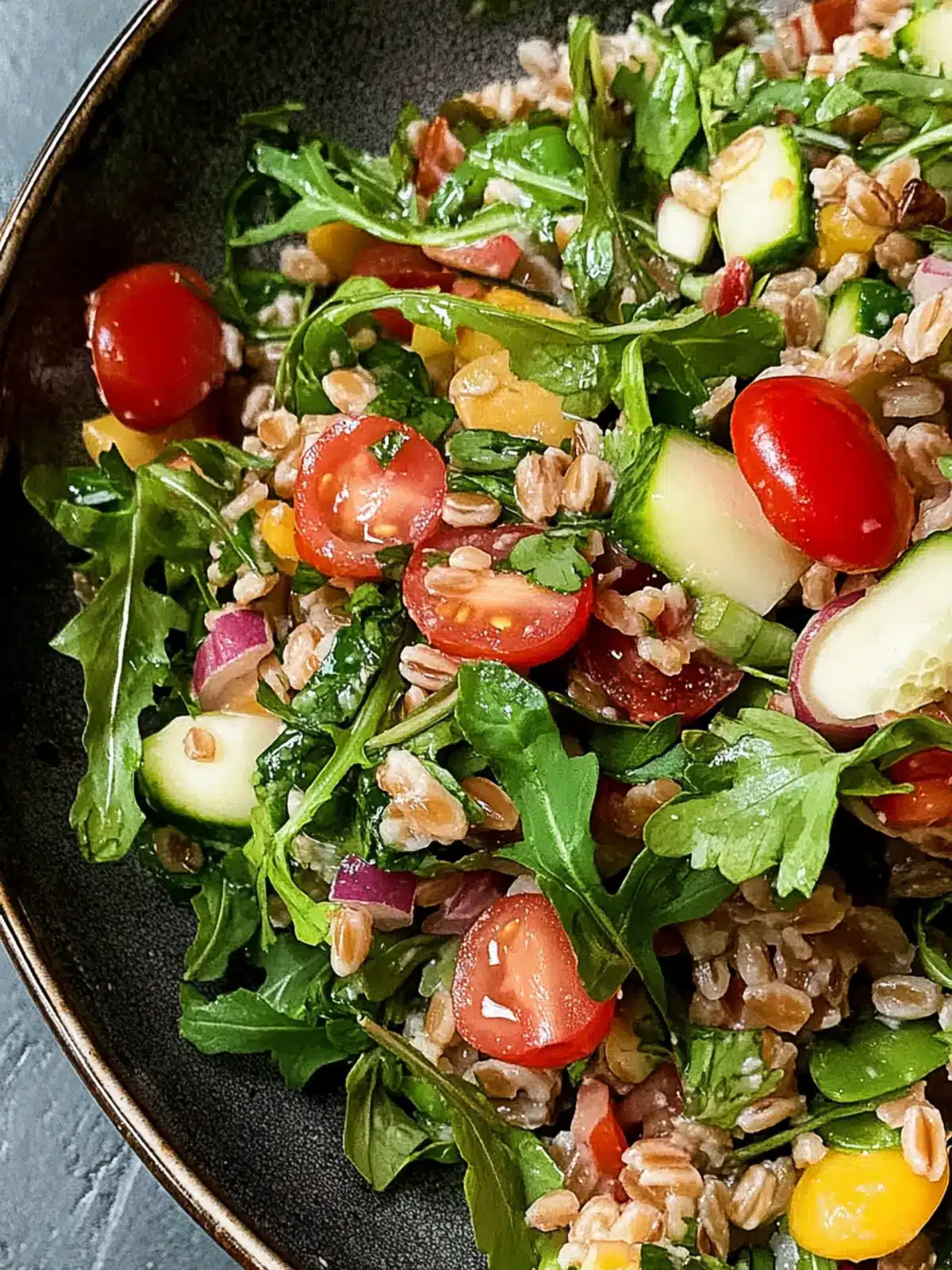 Delicious Charlie Bird's Farro Salad Ready in 45 Minutes