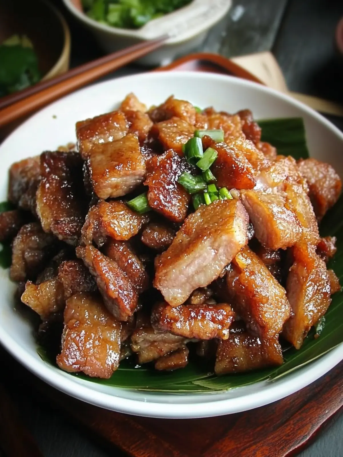 Irresistible Hokkien-Style Fried Pork Belly with Crispy Shallots