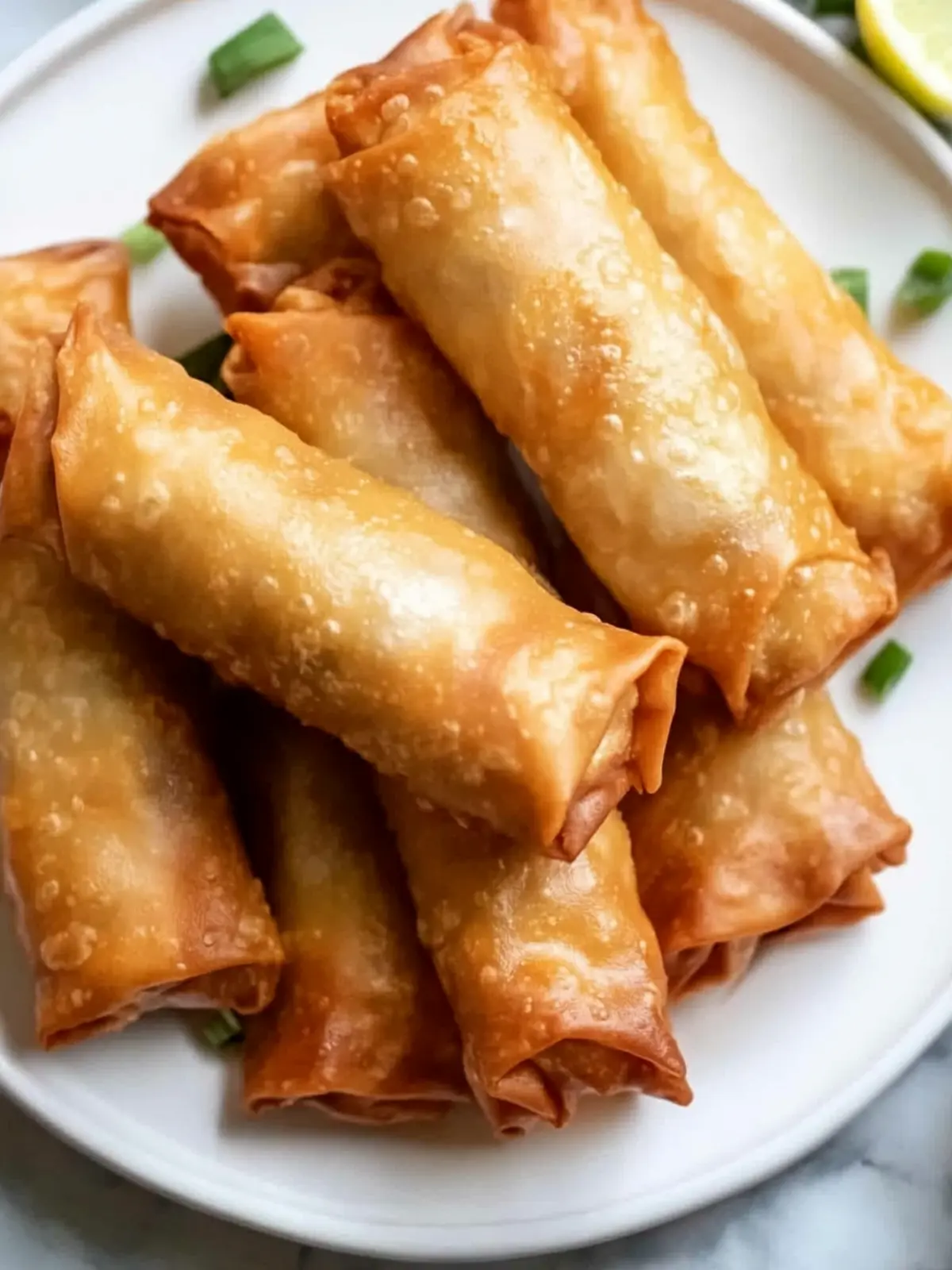 Crispy Air Fryer Copycat Panda Express Chicken Egg Rolls Made Easy