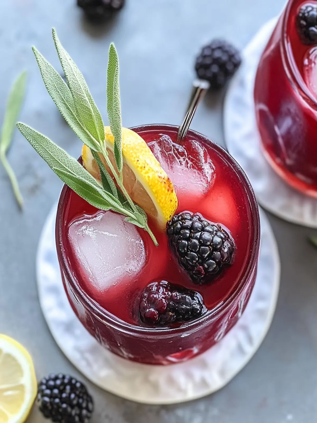 Ultimate Blackberry Sage Iced Tea - A Refreshing Delight